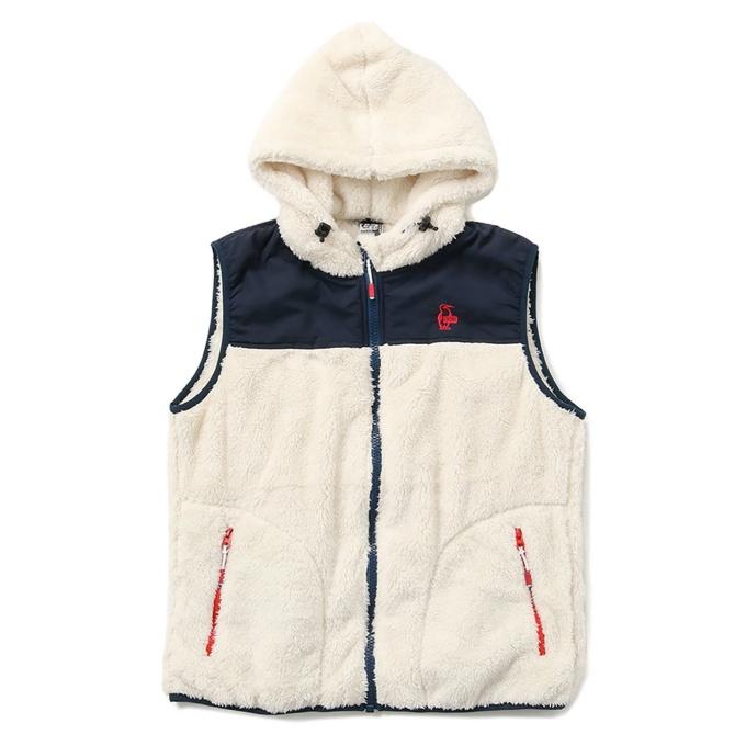 CHUMS チャムス フリース ジャケット レディース エルモフリースベスト アウター CH14-1362 Ivory/Navy : ヒマラヤ Yahoo!店 - 通販 - Yahoo!ショッピング