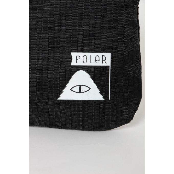 POLA（ポーラ） ポーラー POLER ショルダーバッグ メンズ レディース ジュニア STUFFABLE POUCH 231MCV0077-BLK : ヒマラヤ Yahoo!店 - 通販 ...