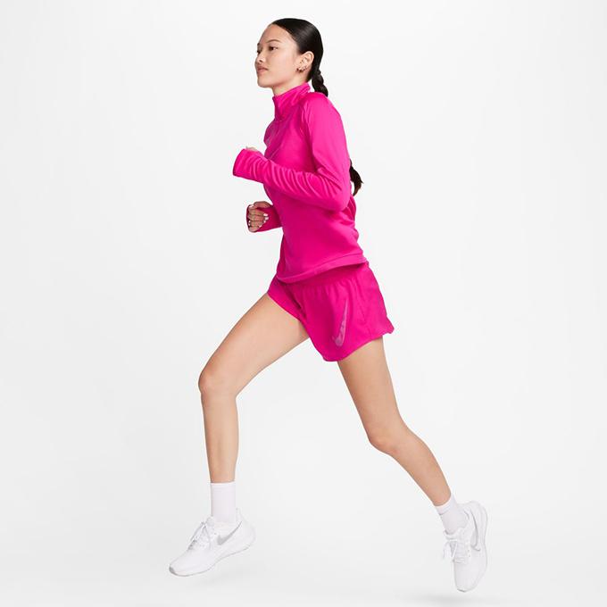 ナイキ ランニングウェア Tシャツ 長袖 レディース HBR ペーサーL／S トップ（W） FB4688-615 NIKE ...