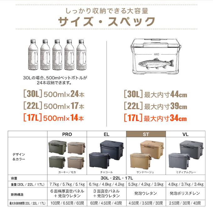 シマノ シマノ（SHIMANO）クーラーボックス 17L アイスボックスST ICEBOX ST NX-317X Sベージュ 01 : ヒマラヤ Yahoo!店 - 通販 - Yahoo!ショッピング