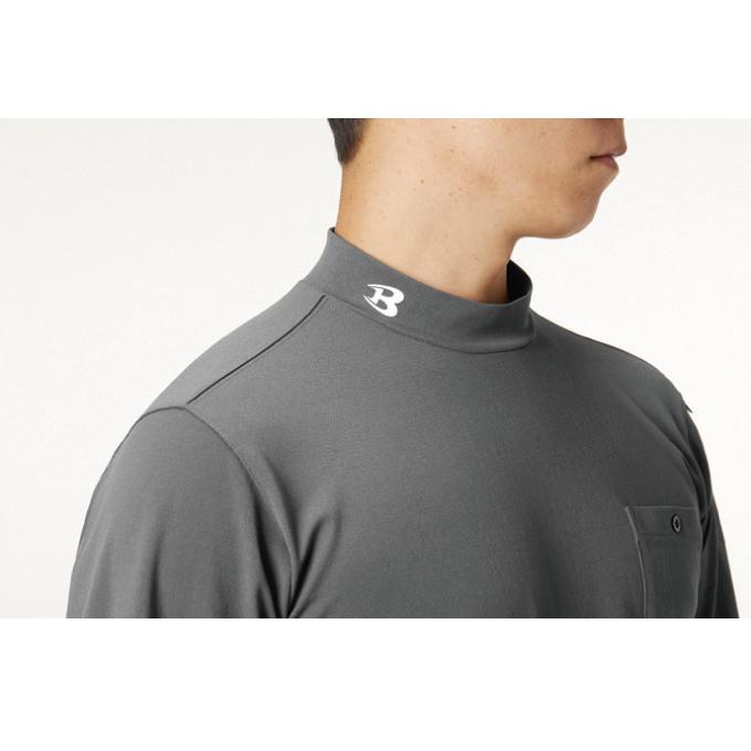 バートル BURTLE Tシャツ 長袖 メンズ レディース モックネックロングTシャツ 655 :0000001162260:ヒマラヤ Yahoo!店 - 通販 - Yahoo!ショッピング