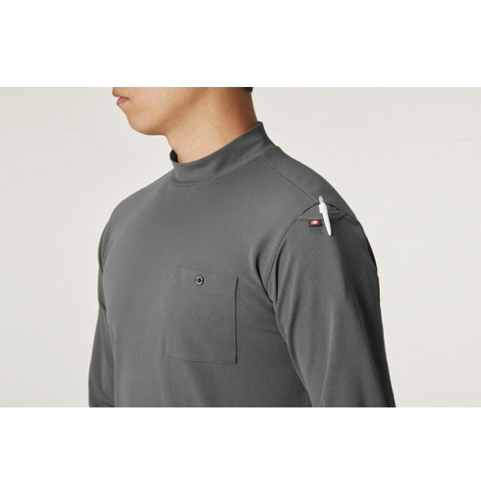 バートル BURTLE Tシャツ 長袖 メンズ レディース モックネックロングTシャツ 655 :0000001162260:ヒマラヤ Yahoo!店 - 通販 - Yahoo!ショッピング