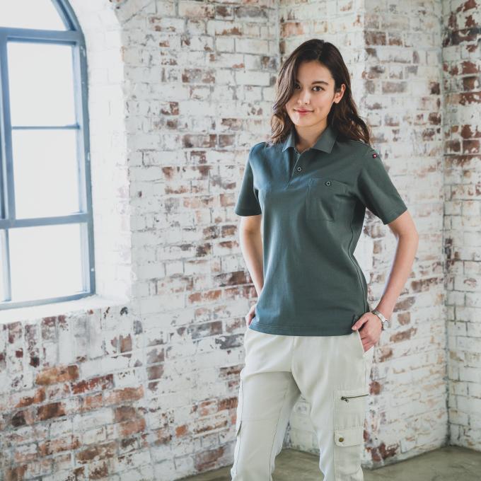 BURTLE 【送料無料】バートル 半袖 ポロシャツ メンズ レディース ユニ 男女兼用 ワークシャツ 吸汗 速乾 UVカット 紫外線対策 伸縮性 667 BURTLE【ご自宅配送限定 ...