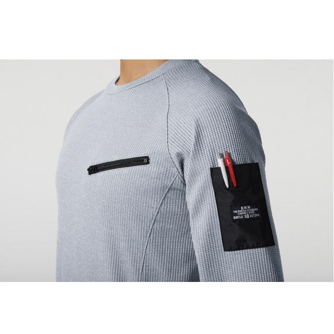 BURTLE ☆バートル 長袖 Tシャツ エンジニアシャツ 4080 ストレッチ 静電ケア 作業服 作業着 男女兼用 メンズ レディース BURTLE【ご自宅配送限定】‥ : ヒマラヤ ...