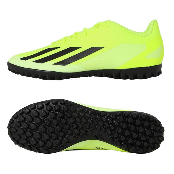 adidas アディダス サッカー トレーニングシューズ メンズ エックス Xクレイジーファスト クラブ ターフ ブーツ IF0723 ...