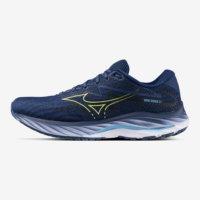 MIZUNO ミズノ ランニングシューズ メンズ ウエーブライダー27 WAVE RIDER 27 J1GC230353 : ヒマラヤ ...