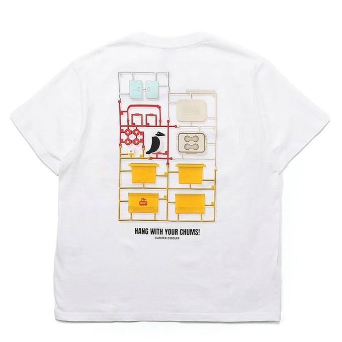 CHUMS チャムス Tシャツ 半袖 メンズ キャンパークーラーポケットTシャツ CH01-2360 White : ヒマラヤ Yahoo!店 - 通販 - Yahoo!ショッピング