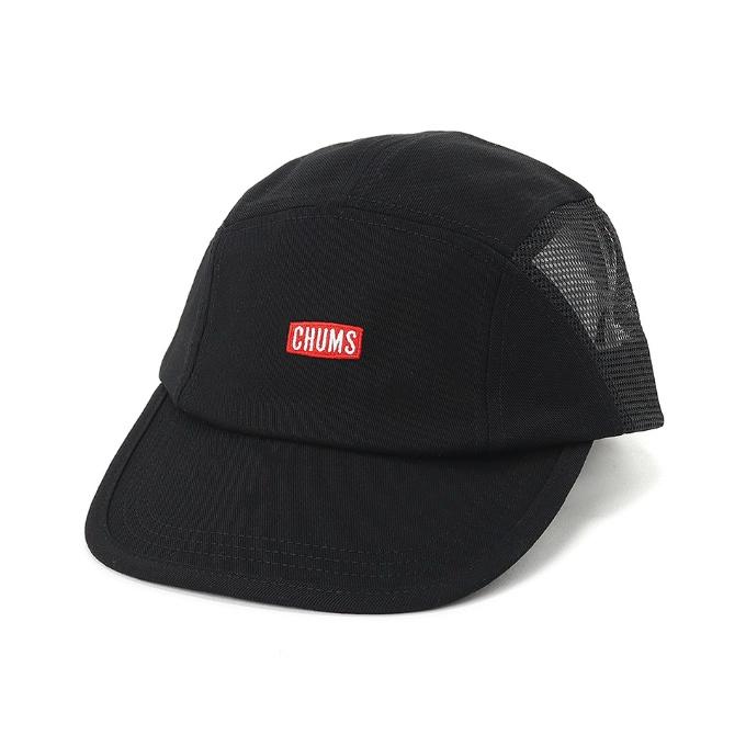 CHUMS チャムス 帽子 キャップ メンズ レディース ジェットメッシュキャップ Jet Mesh Cap CH05-1369 Black ...