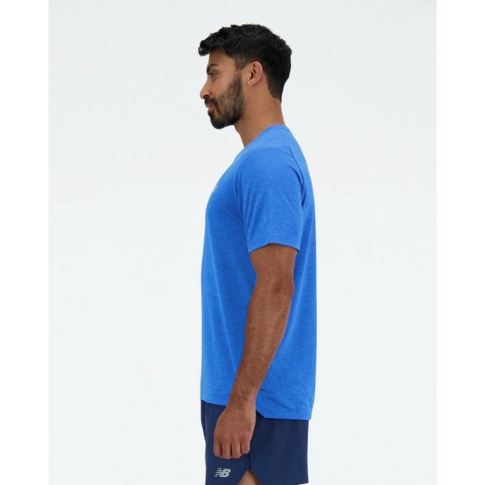 ニューバランス ランニングウェア Tシャツ 半袖 メンズ Athletics ショートスリーブTシャツ MT41253 BIA new ...