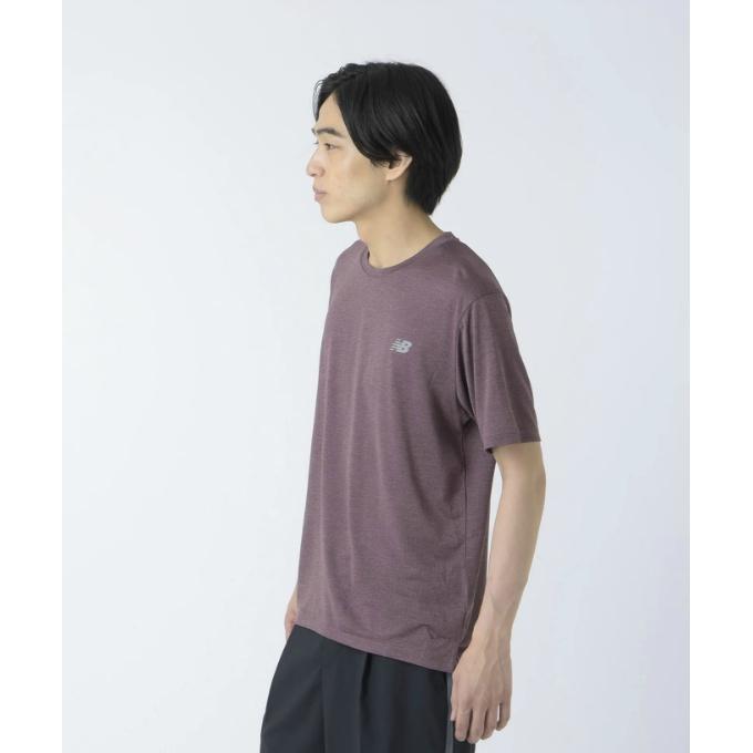 New Balance ニューバランス ランニングウェア Tシャツ 半袖 メンズ アスレチックス Athletics ショートスリーブTシャツ ...