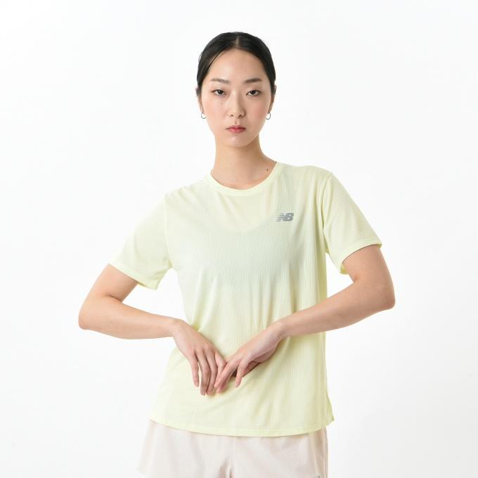 New Balance（ニューバランス） ランニングウェア Tシャツ 半袖 レディース Athletics ショートスリーブTシャツ ...