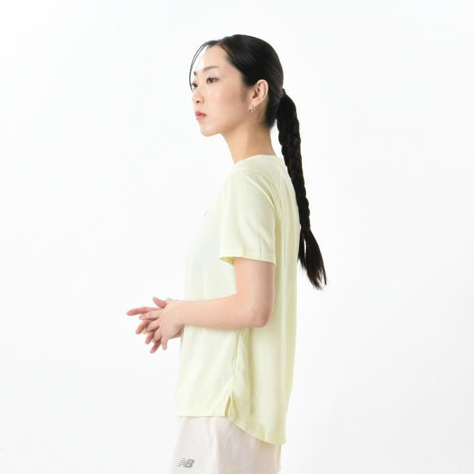 New Balance（ニューバランス） ランニングウェア Tシャツ 半袖 レディース Athletics ショートスリーブTシャツ ...