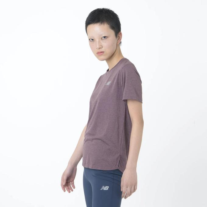 New Balance（ニューバランス） ランニングウェア Tシャツ 半袖 レディース Athletics ショートスリーブTシャツ ...