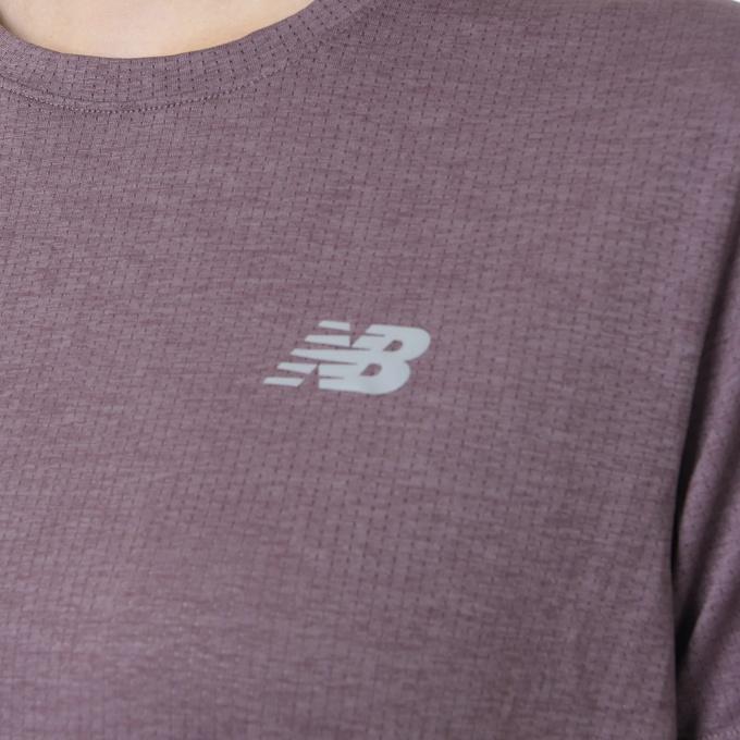 New Balance（ニューバランス） ランニングウェア Tシャツ 半袖 レディース Athletics ショートスリーブTシャツ ...