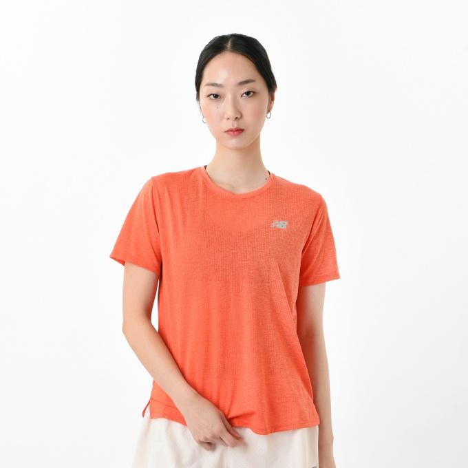 New Balance（ニューバランス） ランニングウェア Tシャツ 半袖 レディース Athletics ショートスリーブTシャツ ...