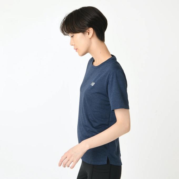 New Balance（ニューバランス） ランニングウェア Tシャツ 半袖 レディース アスレチックス Athletics ショートスリーブT ...