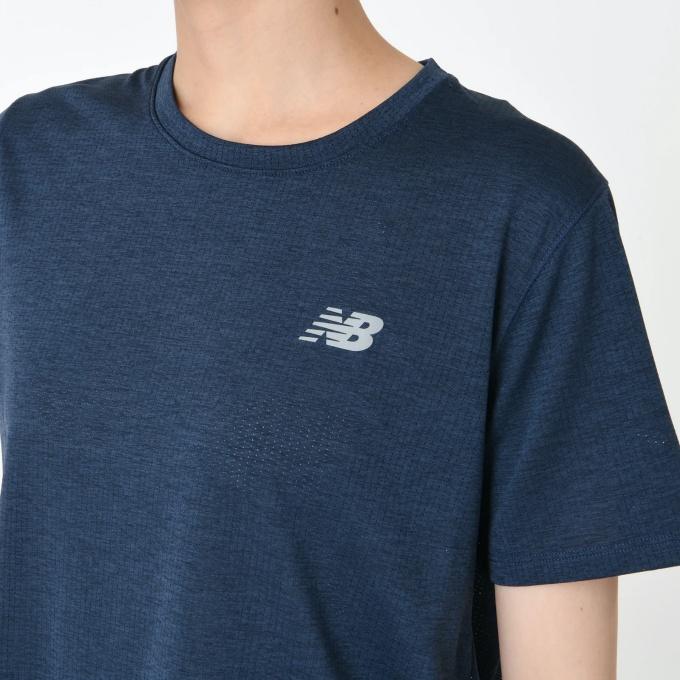 New Balance（ニューバランス） ランニングウェア Tシャツ 半袖 レディース アスレチックス Athletics ショートスリーブT ...