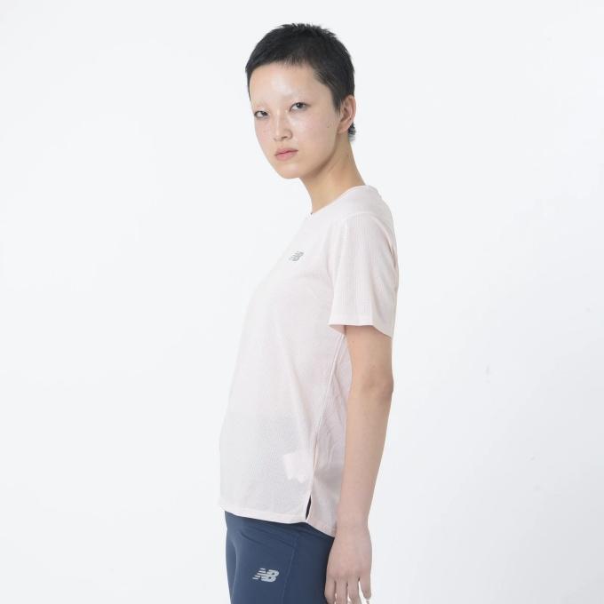 New Balance（ニューバランス） ランニングウェア Tシャツ 半袖 レディース Athletics ショートスリーブTシャツ ...