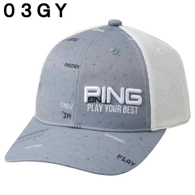 PING ピン ゴルフ キャップ メンズ HW-F2408 EARTH MESH CAP アースメッシュキャップ 37456 : ヒマラヤ ...