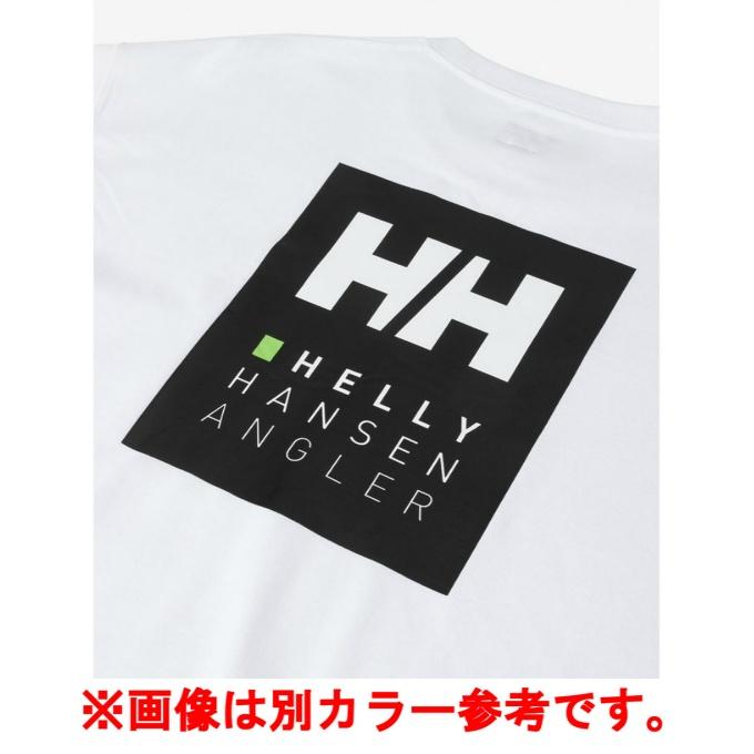 HELLY HANSEN ヘリーハンセン Tシャツ 長袖 メンズ LS HHAngler Logo Tee ロングスリーブHHアングラーロゴティー HH32406 PG : ヒマラヤ ...