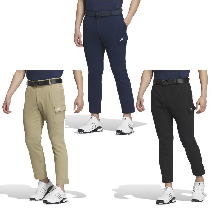 adidas アディダス ゴルフウェア ロングパンツ メンズ EX-Stretch active 撥水カーゴアンクルパンツ JSC07 ...