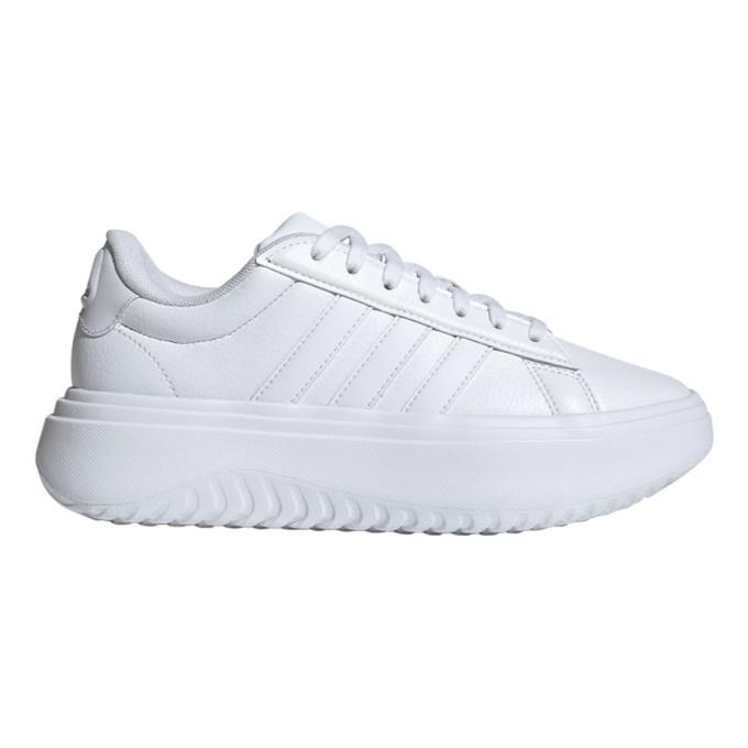 adidas アディダス スニーカー レディース グランドコート プラットフォーム GrandCourt Platform IE1089 ...