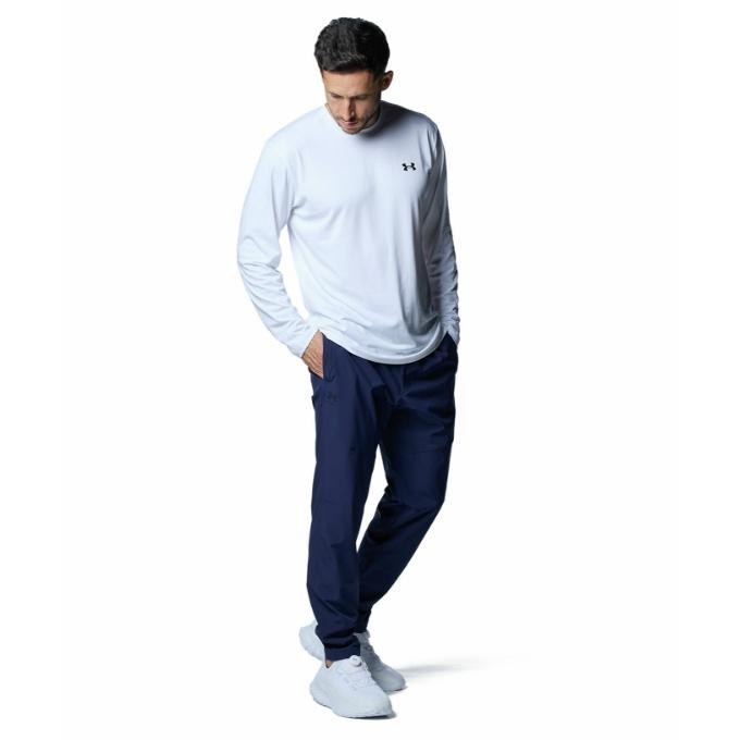 UNDER ARMOUR アンダーアーマー ロングパンツ メンズ UA Vibe Woven Pant 1386556-410 : ヒマラヤ ...