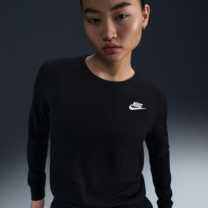 NIKE ナイキ Tシャツ 長袖 レディース L NSW CLUB ワンポロゴ ロンT HF0781-010 : ヒマラヤ Yahoo!店 - 通販 - Yahoo!ショッピング