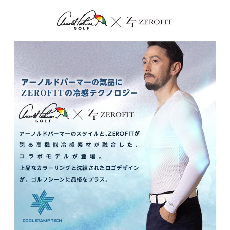 Arnold Palmer アーノルドパーマー arnold palmer ゴルフ アンダーウェア 長袖 メンズ ZEROFITアイスメッシュVネック AP220110D03 : ヒマラヤ ...