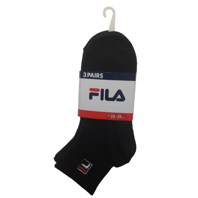FILA フィラ ショートソックス 3足組 レディース ベーシック ショート3Pソックス 3520-765 : ヒマラヤ Yahoo!店 - 通販 - Yahoo!ショッピング