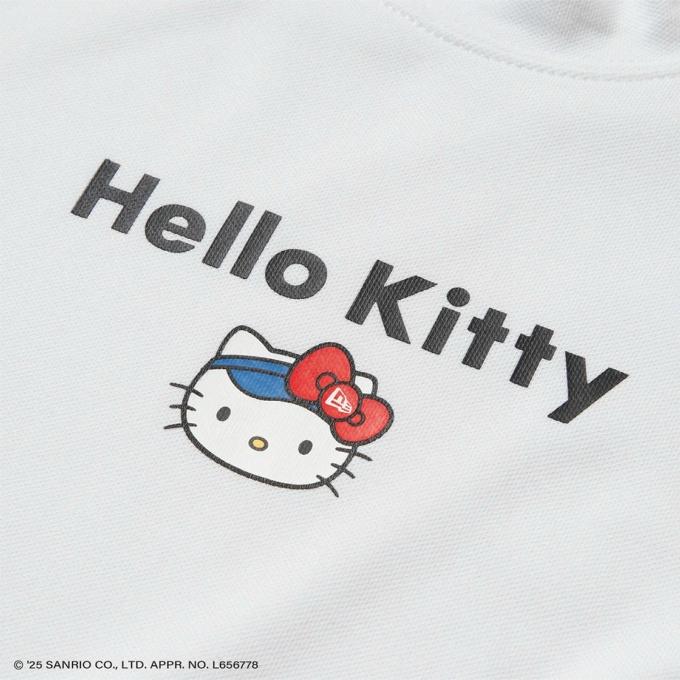 NEW ERA HELLO KITTY ニューエラ ゴルフ ウェア Tシャツ 半袖 レディース シンプル おしゃれ かわいい ミドルネック Women's 半袖 ミッドネック 14348712 NEW ERA（ニューエラ） ゴルフウェア 半袖シャツ レディース Women's