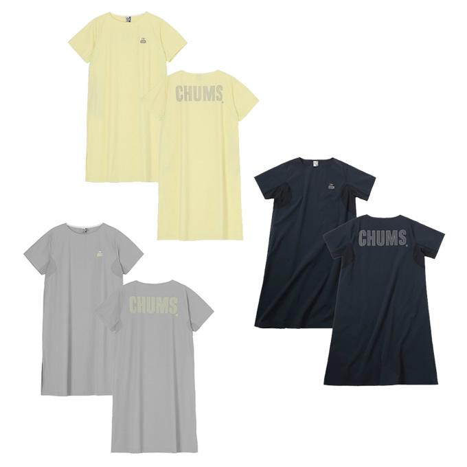 CHUMS チャムス ワンピース 半袖 レディース エアトレイルストレッチチャムスワンピース CH18-1353 : ヒマラヤ Yahoo!店 - 通販 - Yahoo!ショッピング