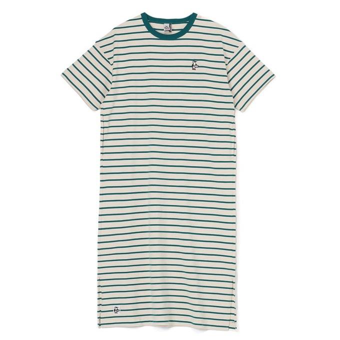 CHUMS チャムス ワンピース 半袖 レディース ブービーロングワンピース CH18-1243 : ヒマラヤ Yahoo!店 - 通販 - Yahoo!ショッピング