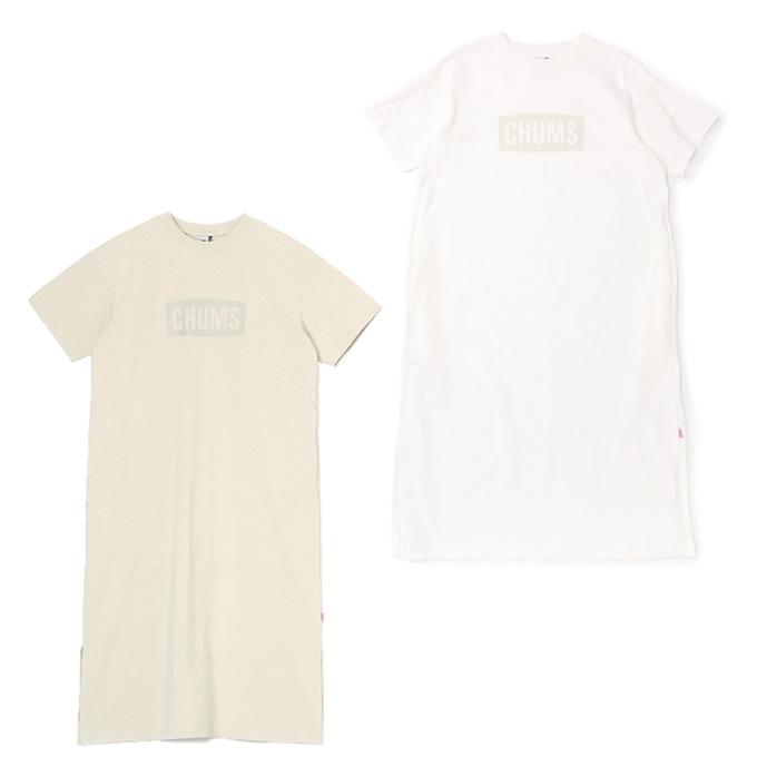 CHUMS チャムス ワンピース 半袖 レディース ヘビーウェイトチャムスロゴドレス CH18-1258 : ヒマラヤ Yahoo!店 - 通販 - Yahoo!ショッピング