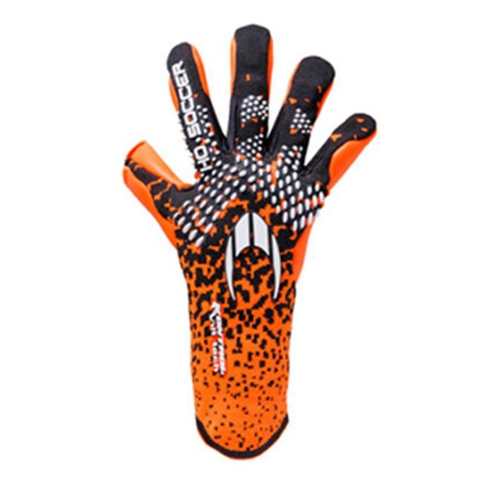 HO SOCCER エイチオーサッカー キーパーグローブ SSGコントロールニットタッチ オレンジアラート 52.0368 : ヒマラヤ Yahoo!店 - 通販 - Yahoo!ショッピング