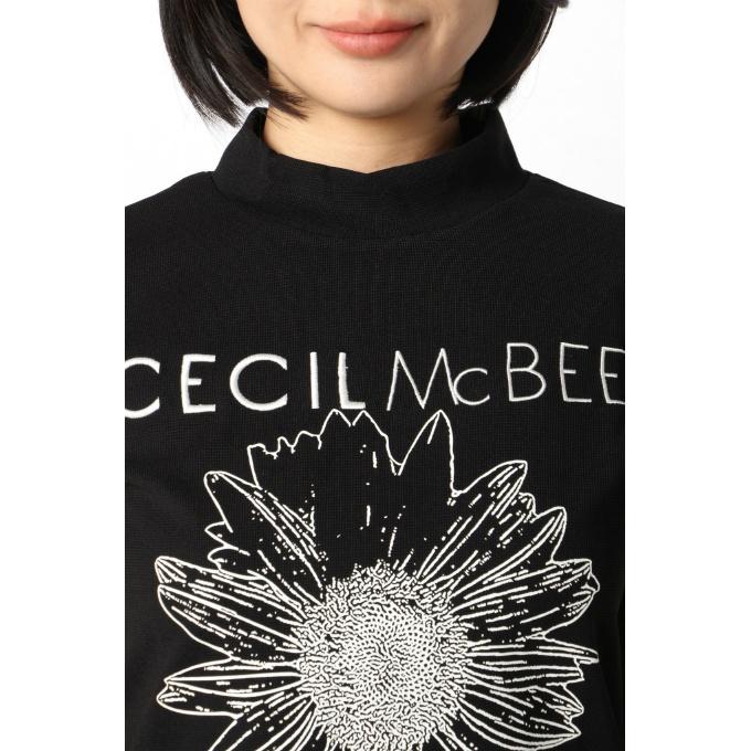 セシルマクビー グリーン CECIL McBEE green ゴルフウェア 半袖シャツ レディース フラワープリントモックネック CGS2500TE 【2024年度春夏モデル】 : ヒマラヤ ...