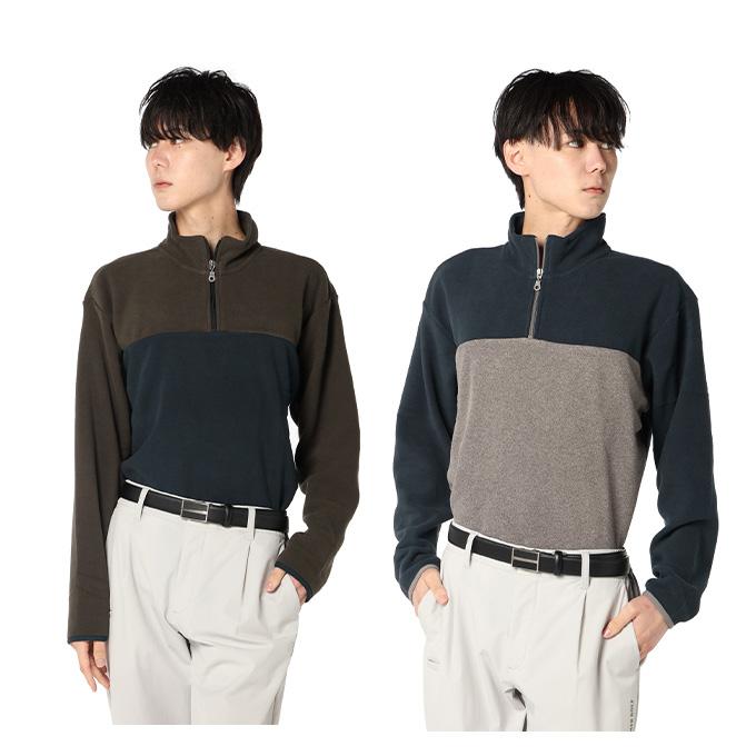 ホカロン(HOKARON) ゴルフウェア スウェット メンズ フリースHZトレーナー 5432-9681 【2025年秋冬モデル ...