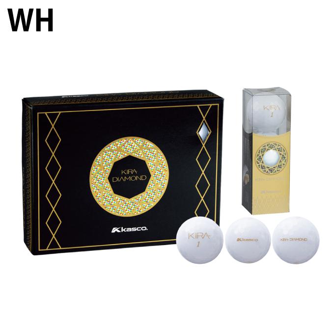 kasco キャスコ KASCO ゴルフボール 1ダース 12個入 キラ ダイヤモンド KIRA DIAMOND : ヒマラヤ Yahoo!店 - 通販 - Yahoo!ショッピング