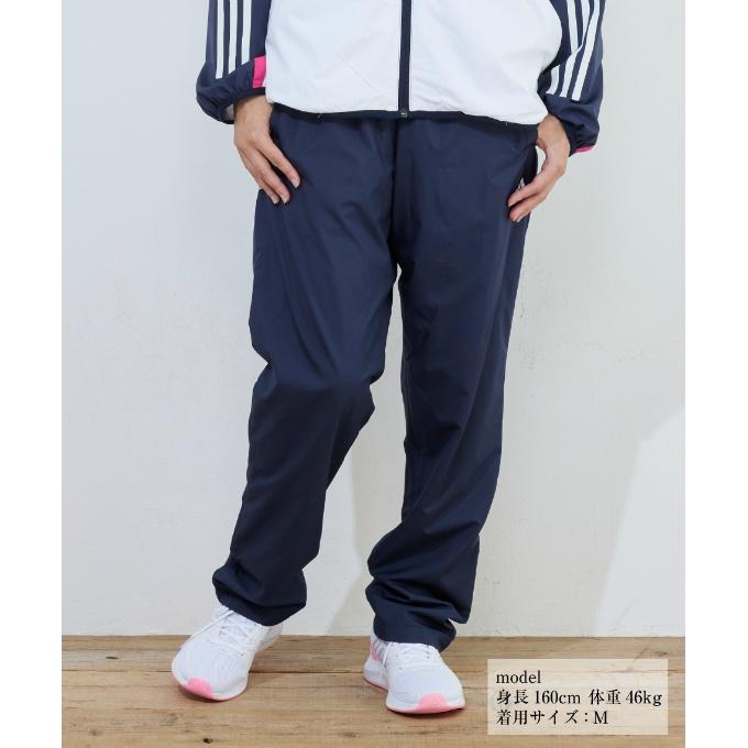 adidas（アディダス） ウインドブレーカー上下セット レディース MH CB ウインド ジャケット+カラーブロック ウインドパンツ ...