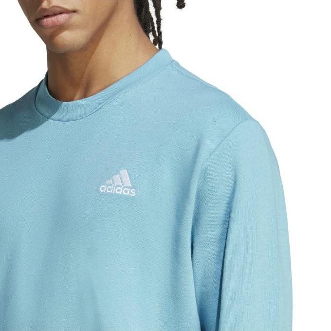 adidas アディダス スポーツウェア スウェット 上下セット メンズ エッセンシャルズ スモール ロゴ スウェットシャツ+パンツ ...