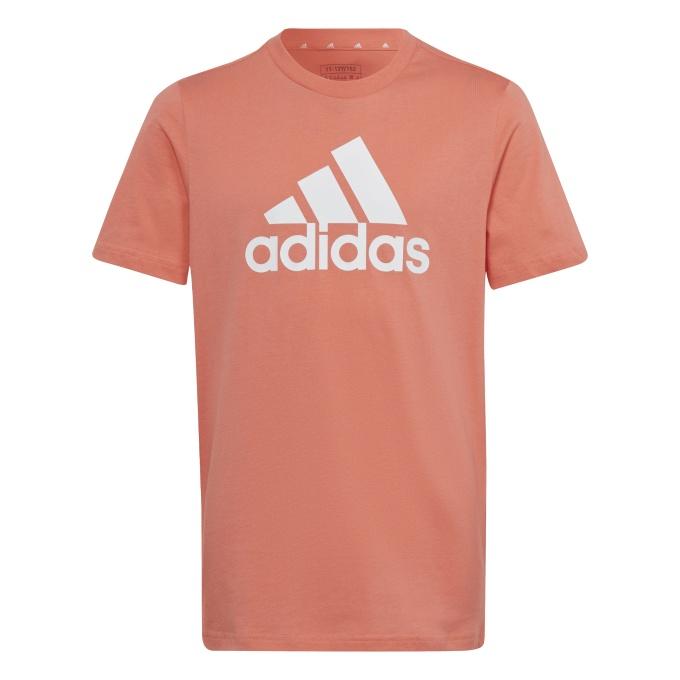 adidas アディダス Tシャツ 上下セット ジュニア エッセンシャルズ ビッグロゴ コットン半袖Tシャツ+U 3S ウーブンショーツ ...