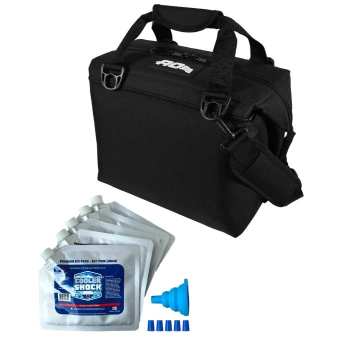 エーオークーラー AO Coolers AOクーラーキャンバス 11L+クーラーショック S 5個セット AO12BK+7CSSSET AO Coolers エーオークーラー AO Coolers AOクーラーキャンバス 11L+