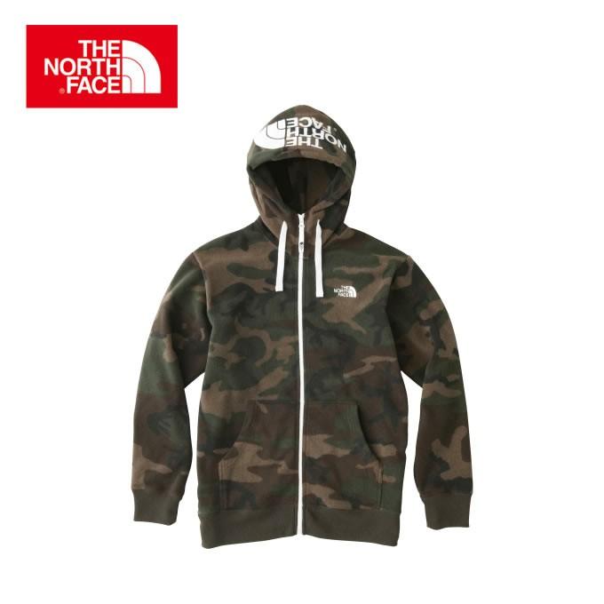ノースフェイス ジャケット Rearview Camo Fleece Ho odie リアビュー カモ フリース フーディー NL71745 ...