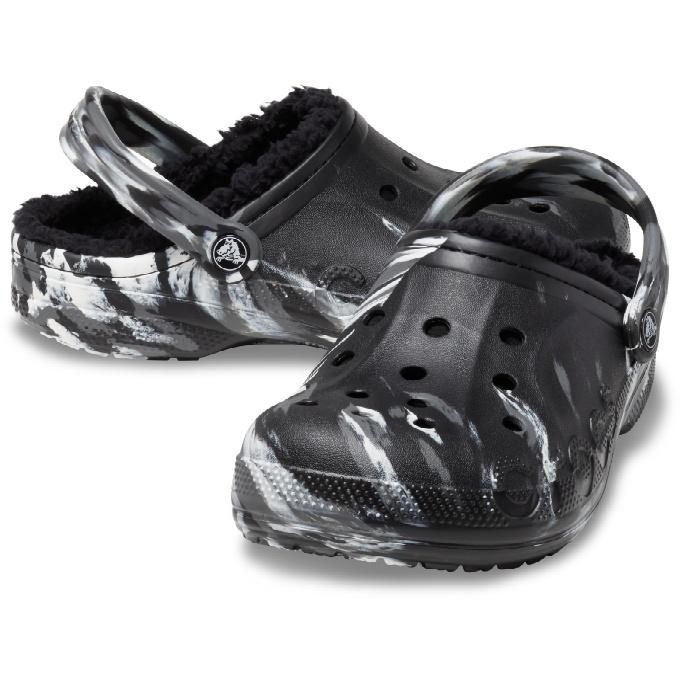 クロックス クロックサンダル メンズ バヤ ラインド マーブル クロッグ 208333-0C4 crocs od ...