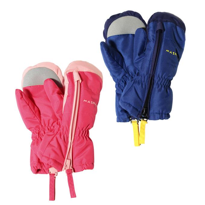 マシャロ MASHALO スキー スノーボード グローブ ミトン ジュニア MITTEN MSG-K-823 od ...