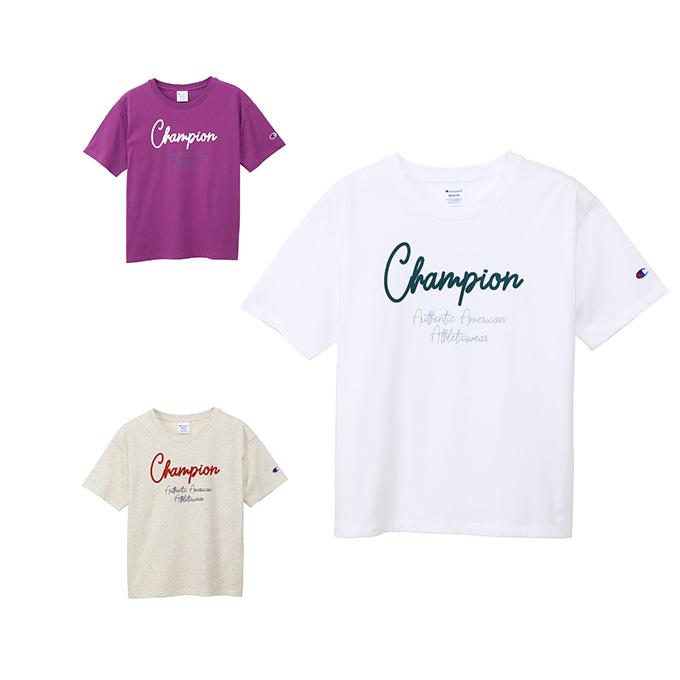 Champion 【メール便送料無料】チャンピオン Tシャツ 半袖 レディース ウィメンズ ショートスリーブTシャツ CW-B327 : ヒマラヤアウトドア専門店 - 通販 - Yahoo ...