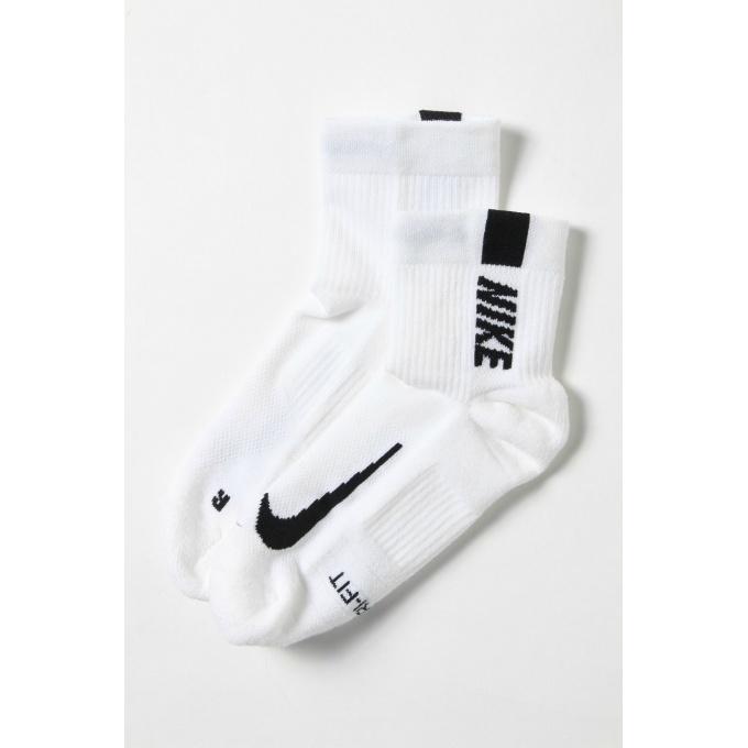 NIKE（ナイキ） アンクルソックス 2足組 メンズ レディース ランニング アンクル ソックス 2足 マルチプライヤー SX7556-100 ...