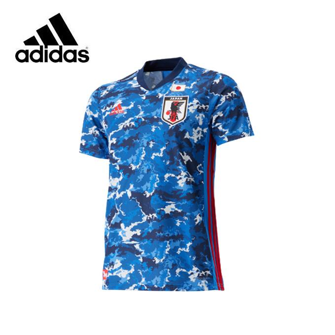 アディダス サッカー日本代表 2020 ホーム レプリカ ユニフォーム半袖 マーク無し ED7350 GEM11 メンズ レディース ...