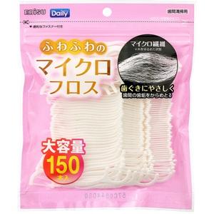 EBiSU（エビス） デイリー マイクロフロス 150本 : ひまわりの薬屋 - 通販 - Yahoo!ショッピング
