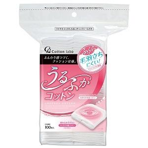 「コットン・ラボ」 うるふかコットンパフ 100枚入 「化粧品」 :4973202301045:ひまわりの薬屋 - 通販 - Yahoo!ショッピング